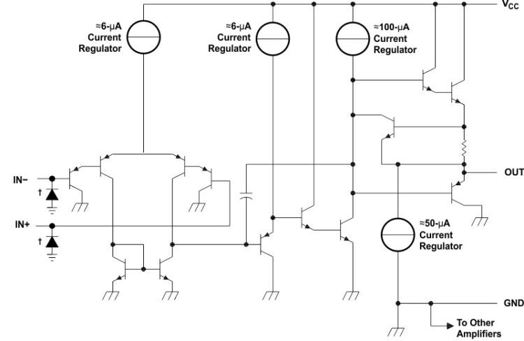 LM324n Datasheet: Quadruple Operational Amplifier - Free Online PCB CAD ...