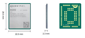 Quectel BG96 Datasheet: Cellular IoT Module - Free Online PCB CAD Library