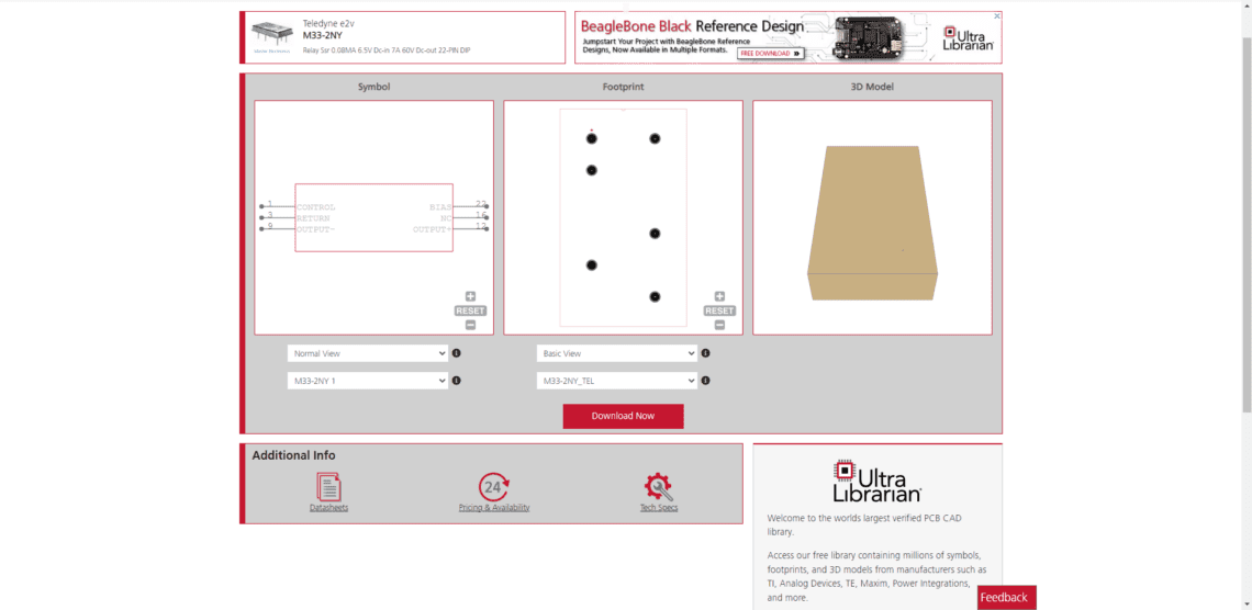 Teledyne Relays Datasheets: Versatile Relays for Electronic Defense ...